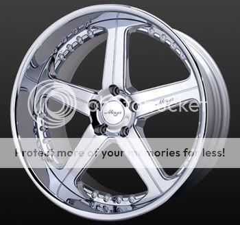 "Rare" MAYA 3pc RT5 Forged Rims for C6 from DAZZ motorsports ...