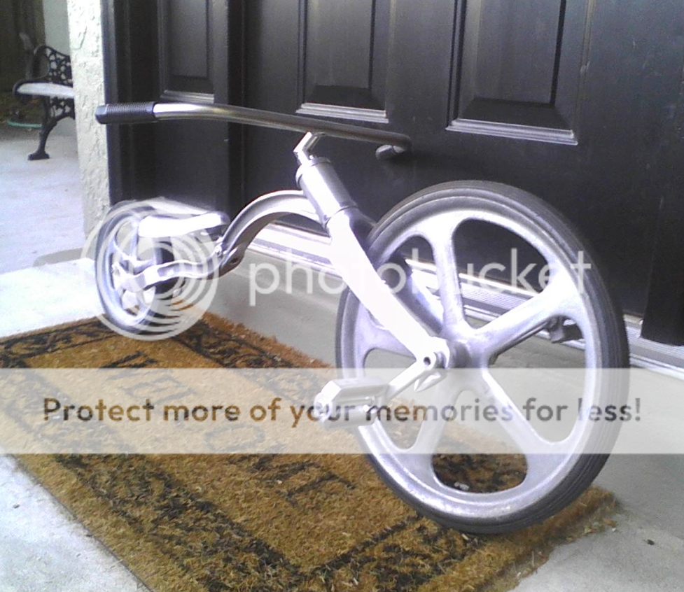 Flipped Convert-O-Trike | Rat Rod Bikes Bicycle Forum