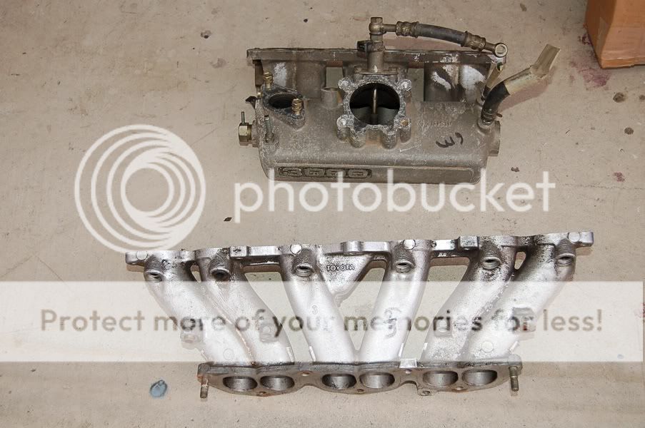 Don L. more 5mge stuff, gaskets, plenums, bra, hose | Toyota Celica ...