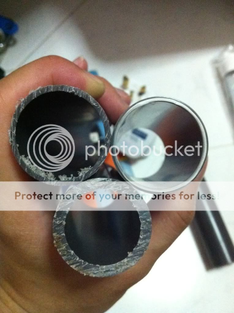 DIY T8 LED tube PVC pipe light stand