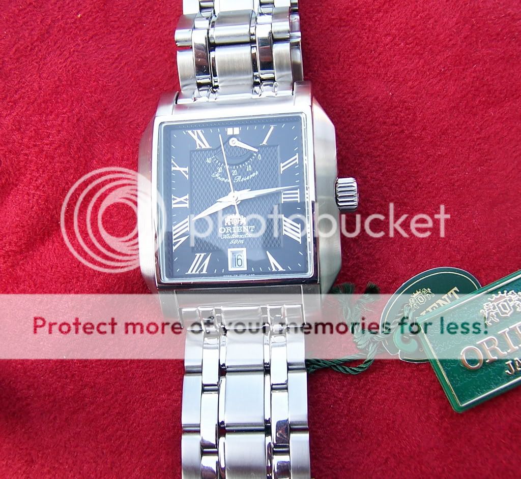 New pick up - Orient Square Power Reserve | WatchUSeek Watch Forums