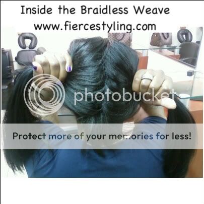 Braidless hair weave | Lipstick Alley